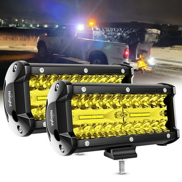 Free Shipping! Nilight LED Light Bar 37Inch 468W Triple Row Flood Spot ...