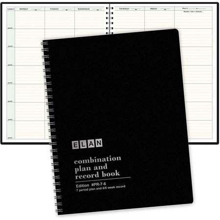 Combination Plan and Record Book: One efficient 8-1/2" x 11" Book for ...
