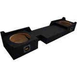 2004-2006 Ford F-150 Super Crew Truck Kicker Comp C10 Dual 10" Sub Box 2 Ohm - Walmart.com