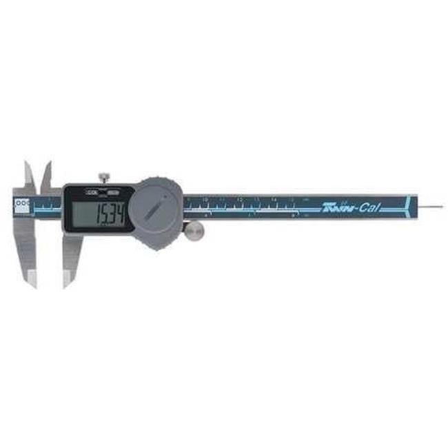 Brown & Sharpe 00590092 6 in. Twin-Cal IP40 Digital Caliper with Round ...