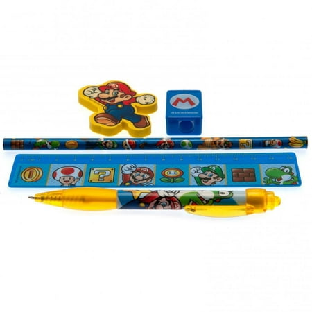 Super Mario Stationery Set (Pack of 5) | Walmart Canada