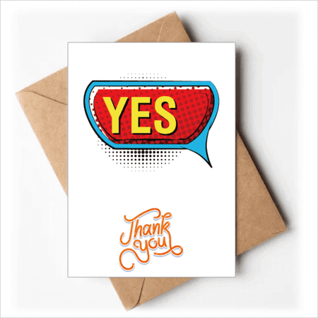 Boom Diagram Bubble Yes Art Deco Fashion Thank You Cards Envelopes ...