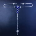 Body Chain for Women Non Piercing Rhinestone Bra Necklace with Nipple ...