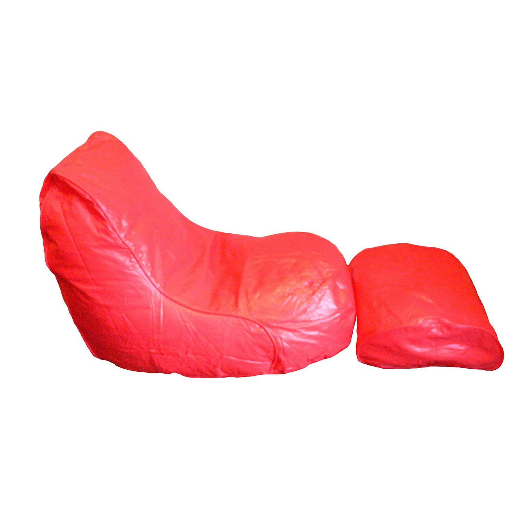 Click here for Boscoman Vinyl Bean Bag Lounger With Footrest prices