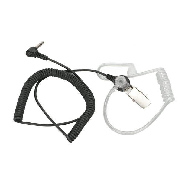 Acoustic Tube Earpiece,3.5mm Air Conduction Single Headphone Reducing ...