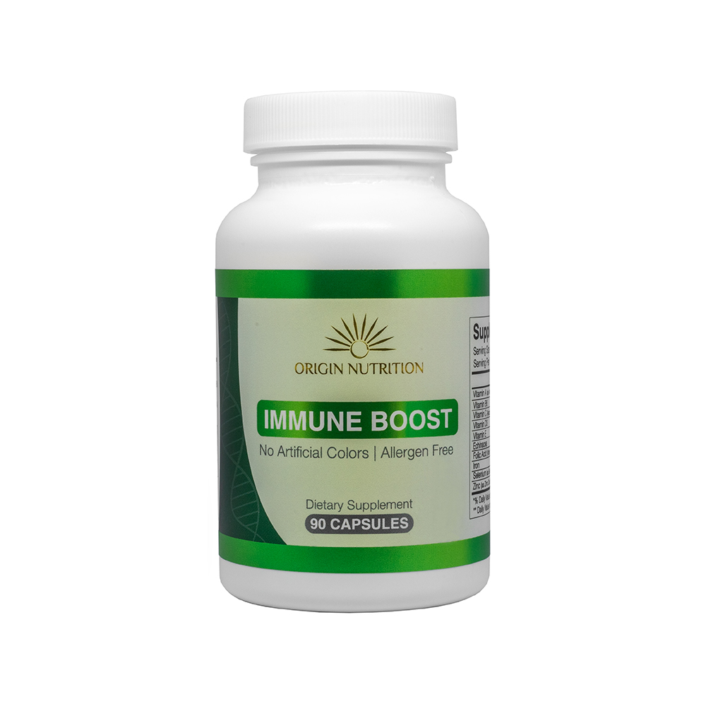 Origin Nutrition Immune Boost. Immune Suport Dietary Supplement. No ...