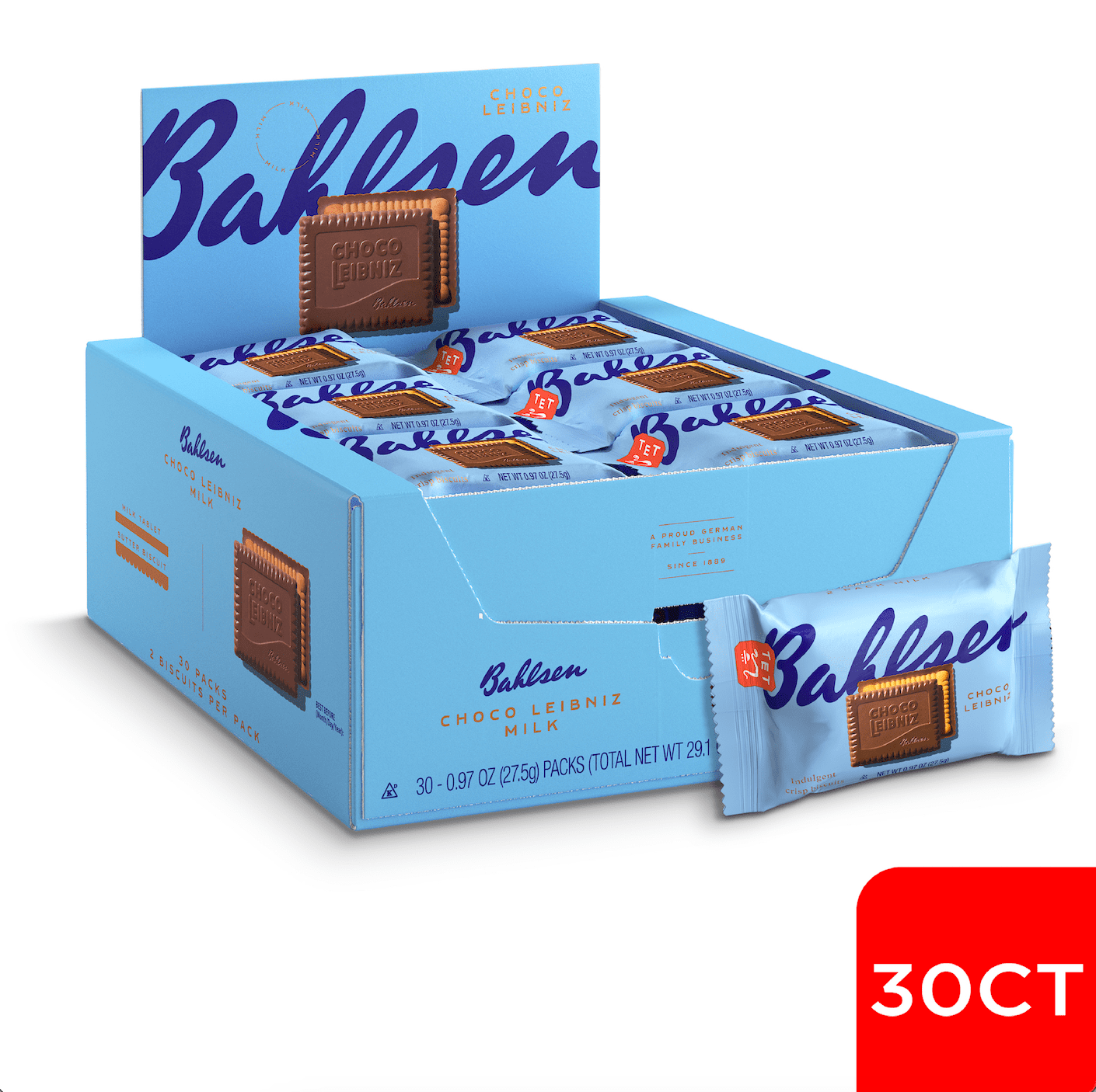 Bahlsen Choco Leibniz Milk Chocolate Biscuits Gourmet Chocolate Cookies ...