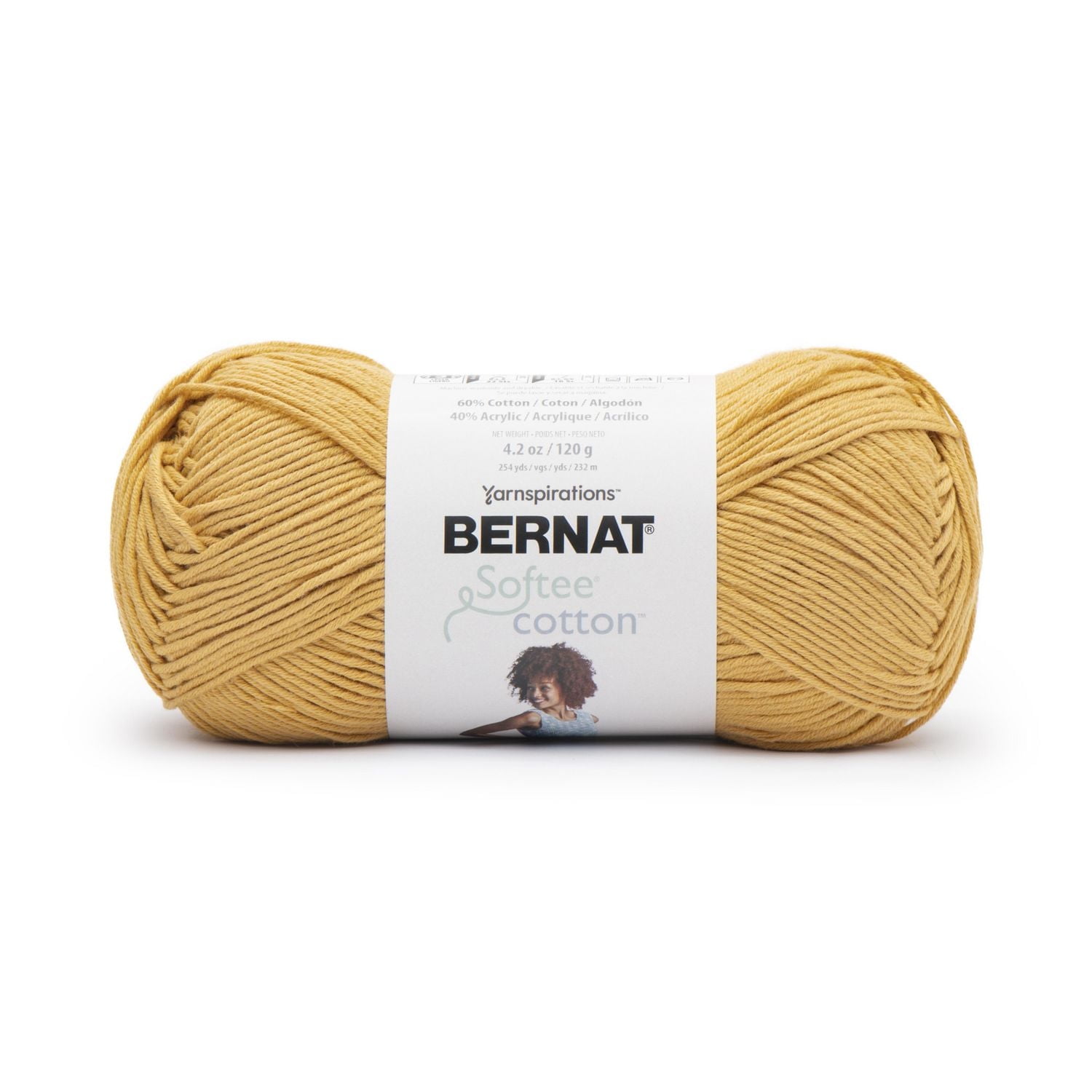 Click here for Bernat Softee Cotton Yarn  Cotton Blend #3 Light... prices
