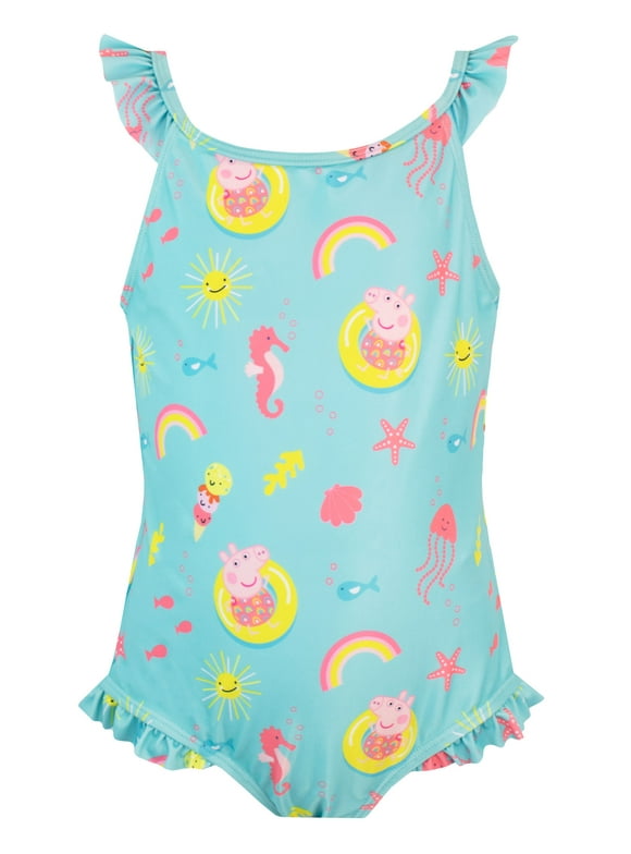 Rainbow Swimsuit Girl