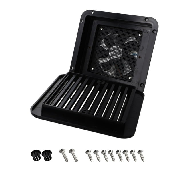SPRING RV Side Exhaust Vent Exhaust Fan Heat Dissipation Vent Louver ...