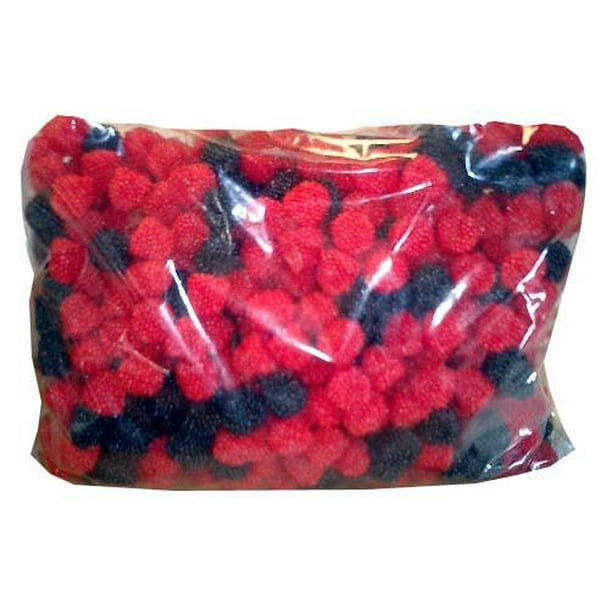 Haribo Raspberries Gummi Candy, 8oz (.5lb) - Walmart.com