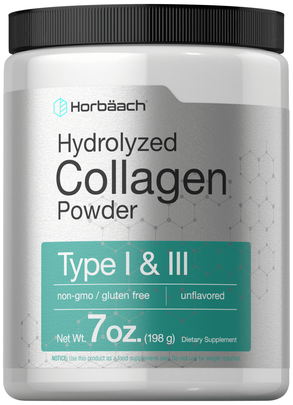 Multi Collagen Powder 7 oz | Type 1 and 3 | by Horbaach - Walmart.com