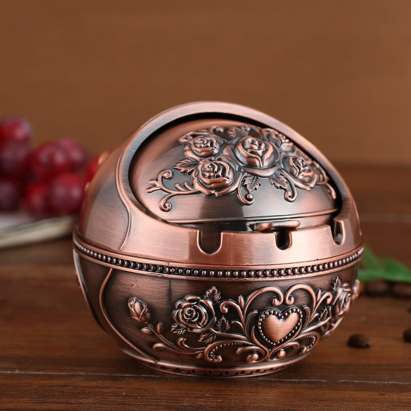 Click here for Alvinma Creative Trendy Metal Ashtray Anti-Drop Ro... prices