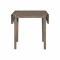 Linon Torino Square Drop Leaf Dining Table - Graywash - Walmart.com