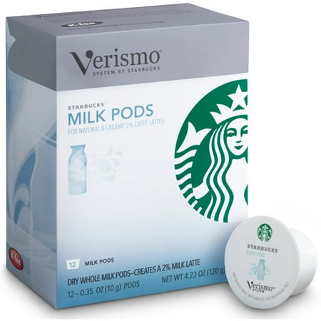 Starbucks Verismo Milk Pods, 12 Count - Walmart.com