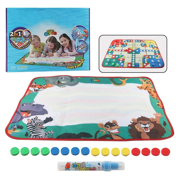 Wweixi Kids Large Water Drawing Doodling Mat Children Reusable Coloring ...