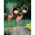 Design Toscano FLAMBOYANT FLAMINGO GARDEN STAKES - Walmart.com