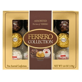 Ferrero Rocher Collection Assorted Chocolates Variety Pack - 4.6oz ...