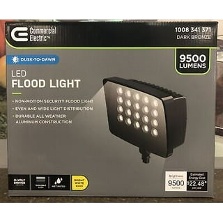 Lithonia Lighting Bronze Outdoor Integrated Led Wall Mount Flood Light ...