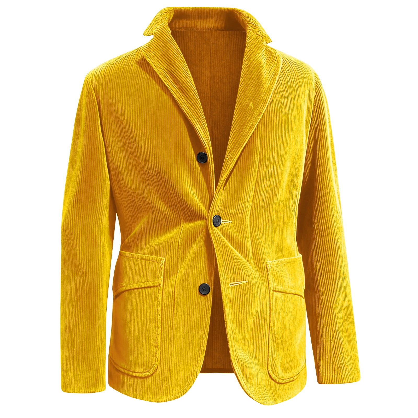 Click here for Yifunin Mens Solid Color Corduroy Blazer  Casual S... prices