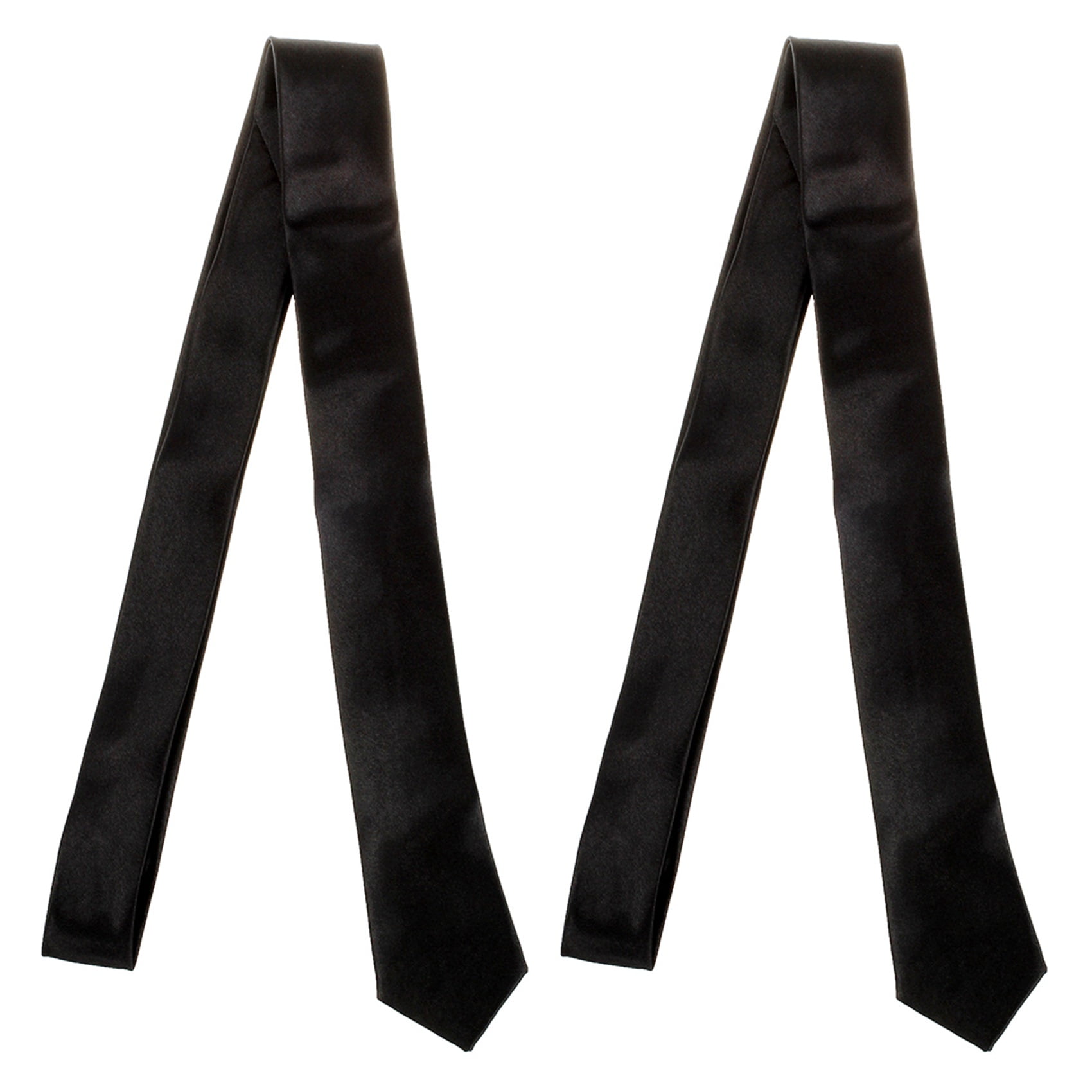 Click here for Unbranded 2x Unisex Casual Necktie Skinny Slim Nar... prices