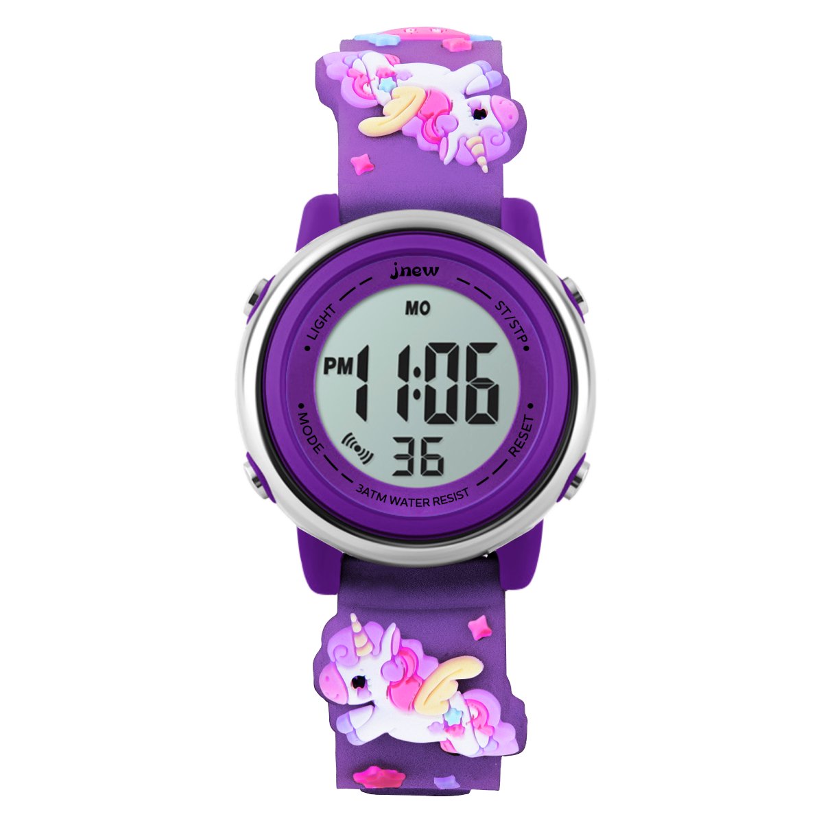 Kids Digital Watch, 30M Waterproof Watch For Students3D Cute Cartoon ...