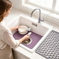 2 Pack Heavy Duty Kitchen Sink Protectors Featuring Ventilation Design ...