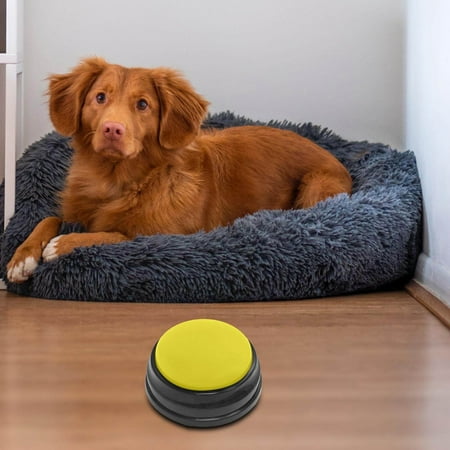 ziyahi Recordable Sound Button Dog Recordable Toy Dogs Sound Button ...