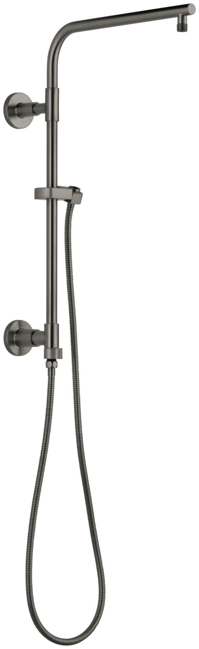 Delta 58810 Emerge 18" Round Shower Column - Lumicoat Black Stainless ...