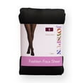 Joyspun Women's Faux Sheer Fleece Tights, Sizes S-3XL - Walmart.com