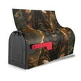 Daiia Tiger In The Fallen Leaf Forest Mailbox Cover , Magnetic Welcome ...