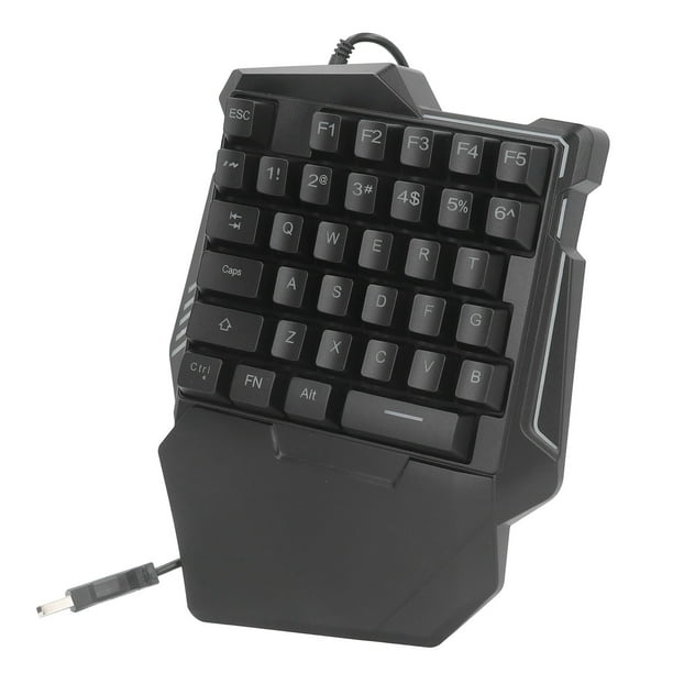 One Handed Keyboard,One Handed Gaming Keyboard Mini Gaming Keyboard RGB ...