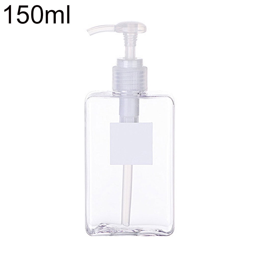 100/150/250ml Wash Shower Soap Dispensers-Refillable Empty PET Plastic ...