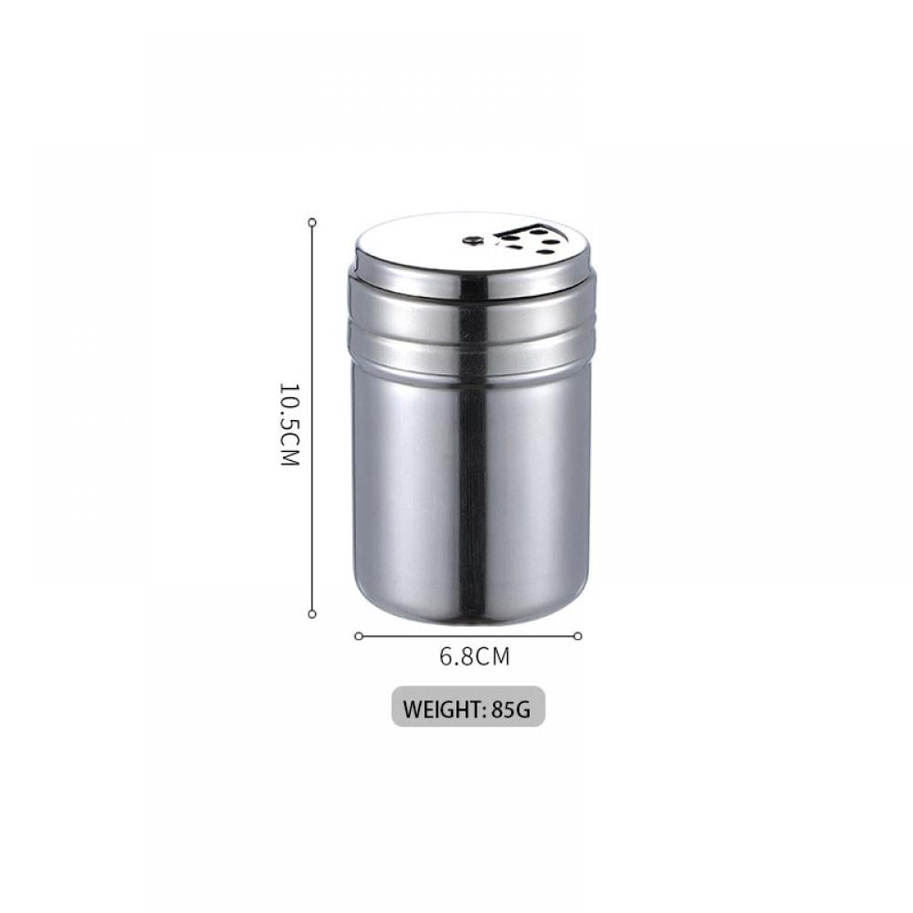 2 Pieces Stainless Steel Spice Shaker Seasoning Dispenser,Shaker ...