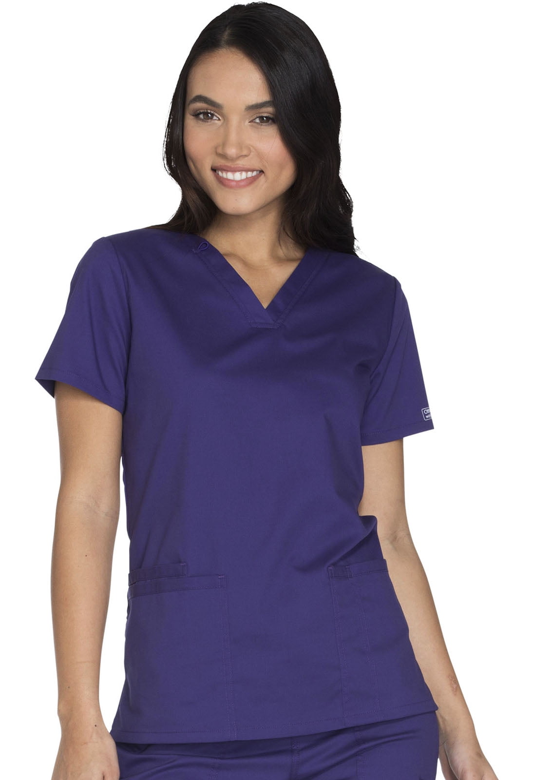 Cherokee Workwear Core Stretch Women's Scrubs Top V-Neck WW630 ...