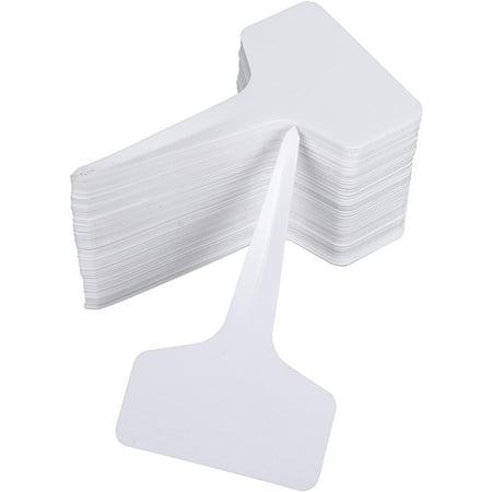 Plant Signs Weatherproof Plants Plugs T-Shape Plant Labels Plastic ...