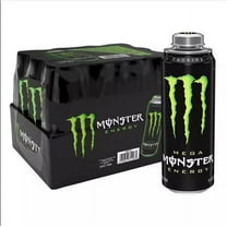 Monster Energy Original - Mega Can Drink Pack (24oz/12pk) - Walmart.com