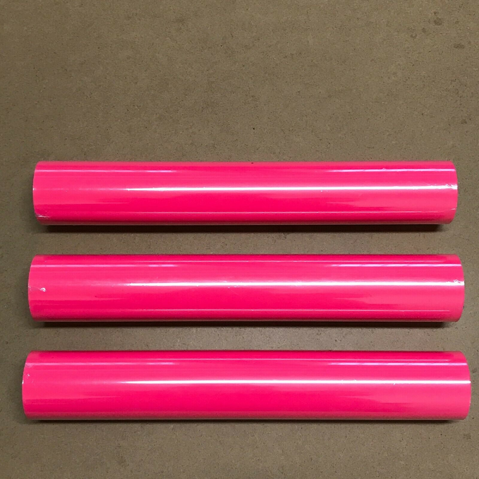 3 Roll 12" x 5Feet 12Feet Pink HTV Iron On Heat Transfer Vinyl for T ...