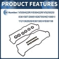 Unique Bargains Valve Cover Gasket Set for Toyota 4runner 1996-2002 ...
