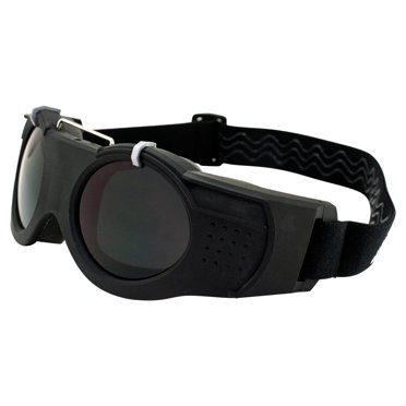 Steampunk Padded Motorcycle Goggles Adjustable Strap Costume Brown ...