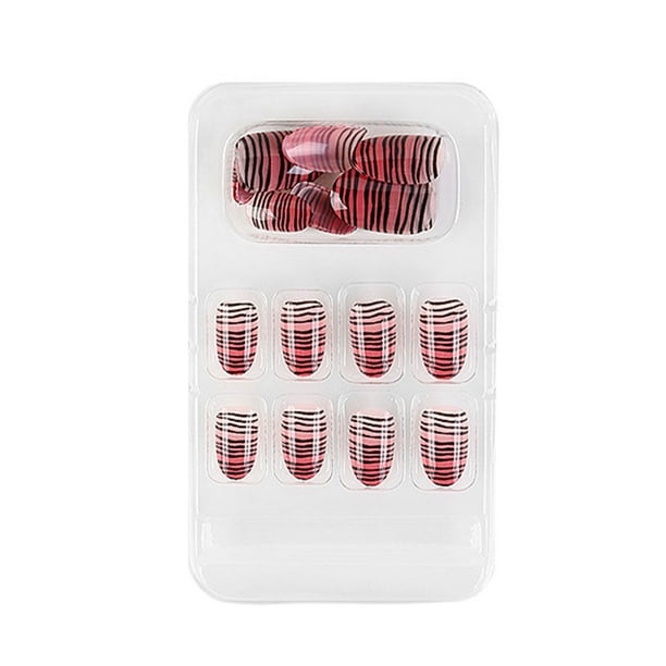 False Nail Removable Wearable Simple to Apply Smooth Surface Various ...