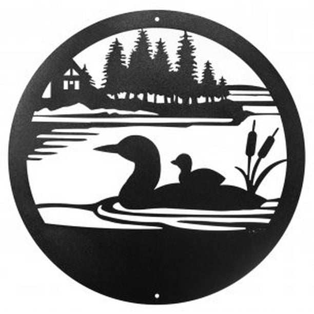 Loon 12 Inch Scenic Sign - Walmart.com - Walmart.com