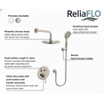 ReliaFLO Push Button Shower System in PVD Satin Nickel - V83967-02 ...