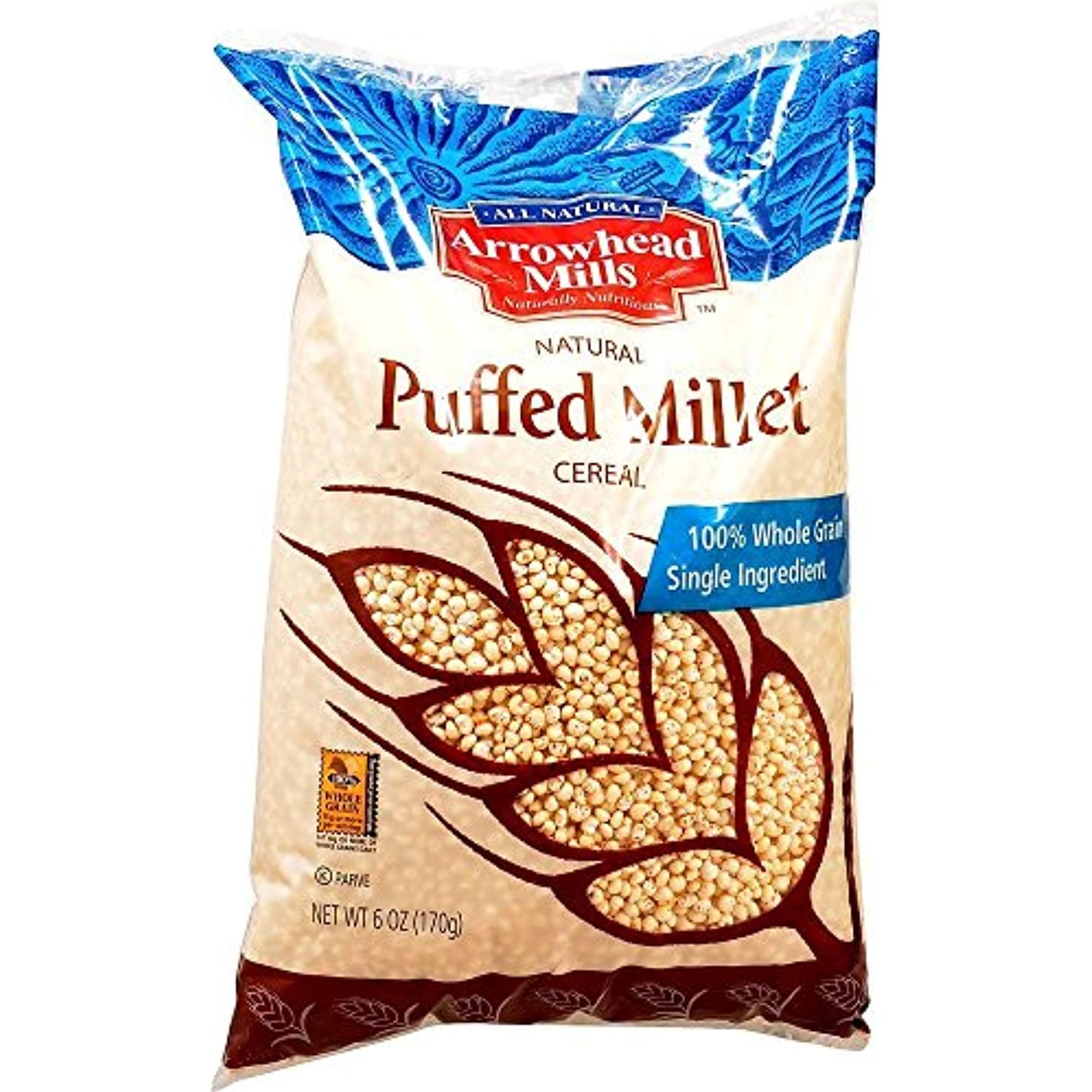 Arrowhead Mills Cereal Puffed Millet-6 Oz (Pack Of 2) - Walmart.com