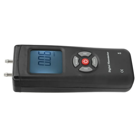 Air Pressure Tester, Digital Manometer Over Range Prompt Portable ...