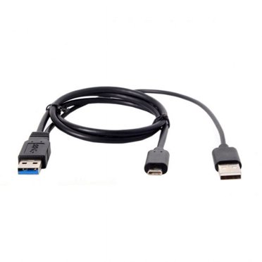 Yesbay DOONJIEY USB 3.0 Male Type A to Micro B Cable Cord for External Hard Drive HDD - Walmart.com