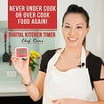 CHEF REMI Latest Digital Kitchen Timer, RED - Walmart.com
