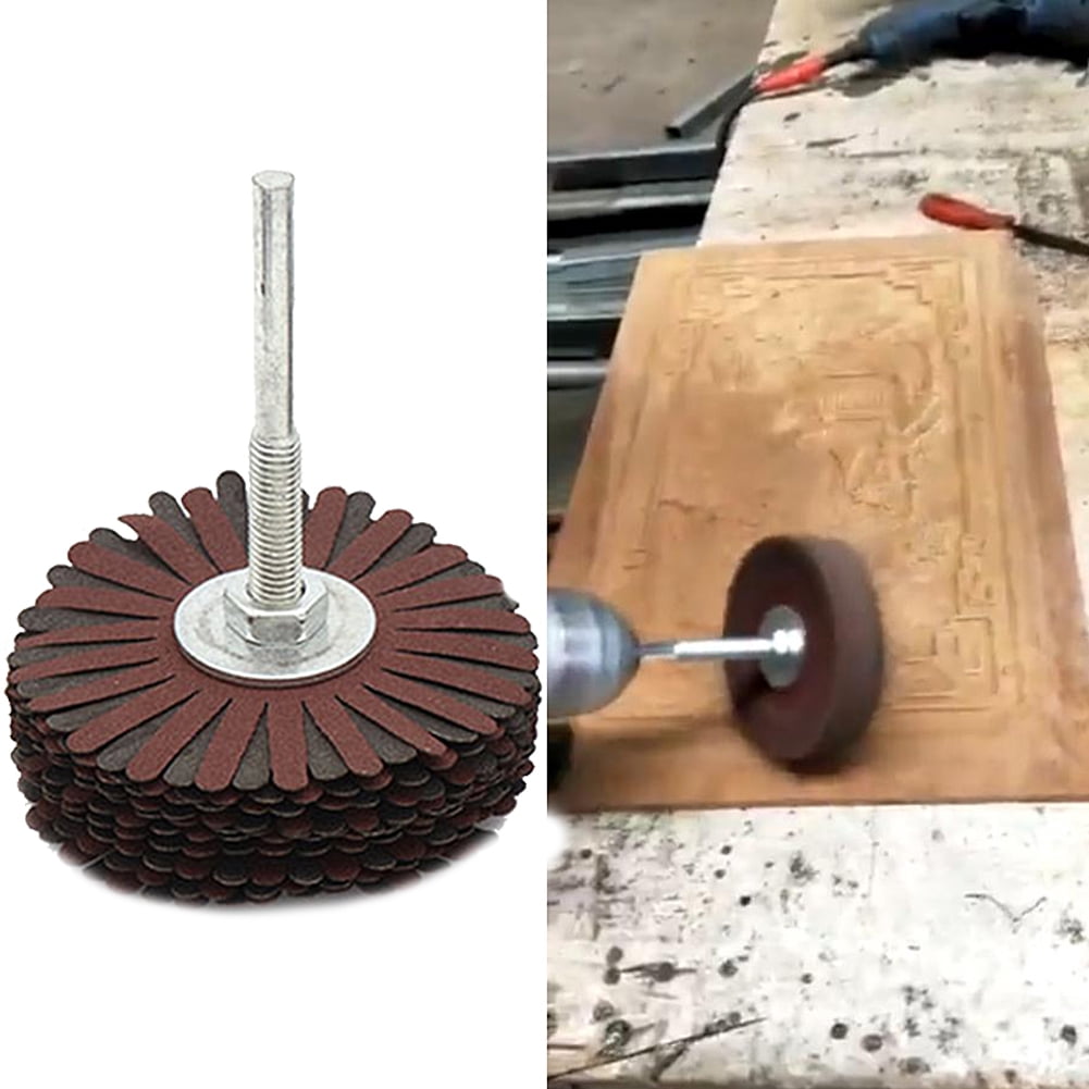 Rotary Power Tool Sandpaper Wood Furniture Sanding and Polishing Wheel ...