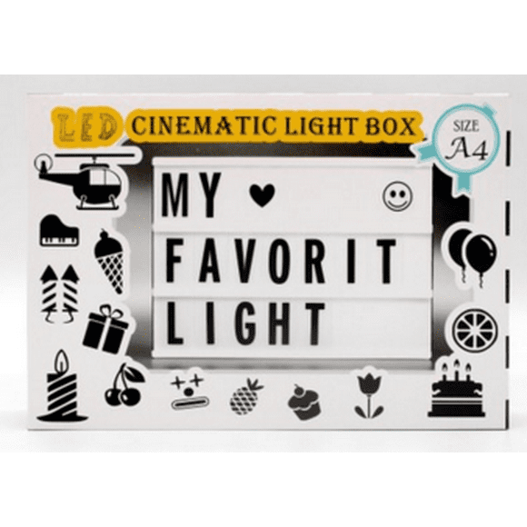 Light Up Marquee Box