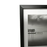 Mainstays Black 14x18 Matted to 11x14 Wide Bevel Gallery Frame for Wall ...